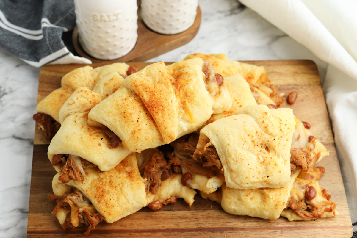BBQ Stuffed Crescent Rolls - The Rockstar Mommy