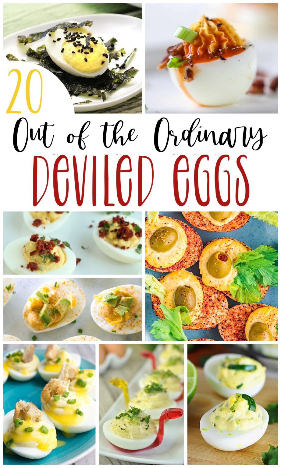 20 Different Deviled Egg Recipes - The Rockstar Mommy
