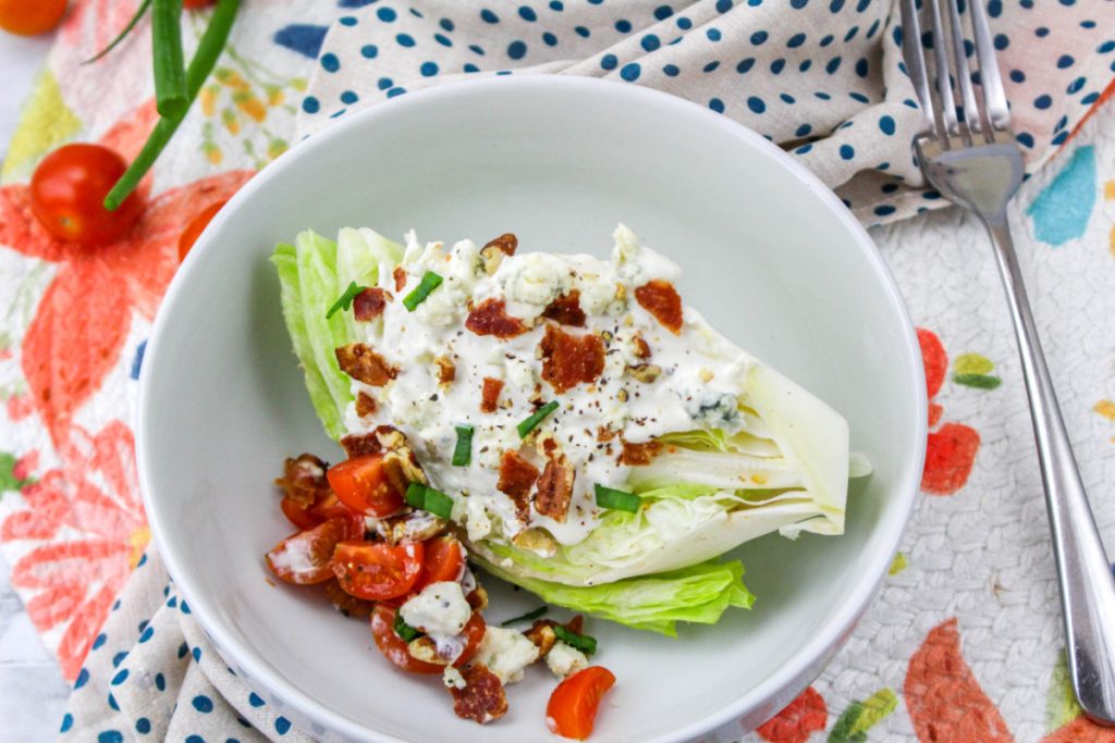 Classic Wedge Salad - The Rockstar Mommy