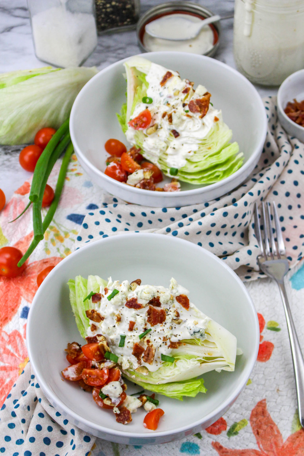 Classic Wedge Salad - The Rockstar Mommy