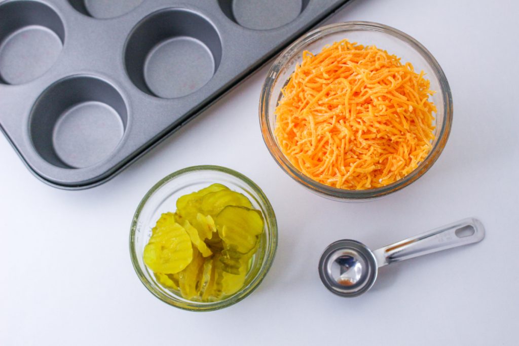 Cheesy Baked Pickle Chips - The Rockstar Mommy