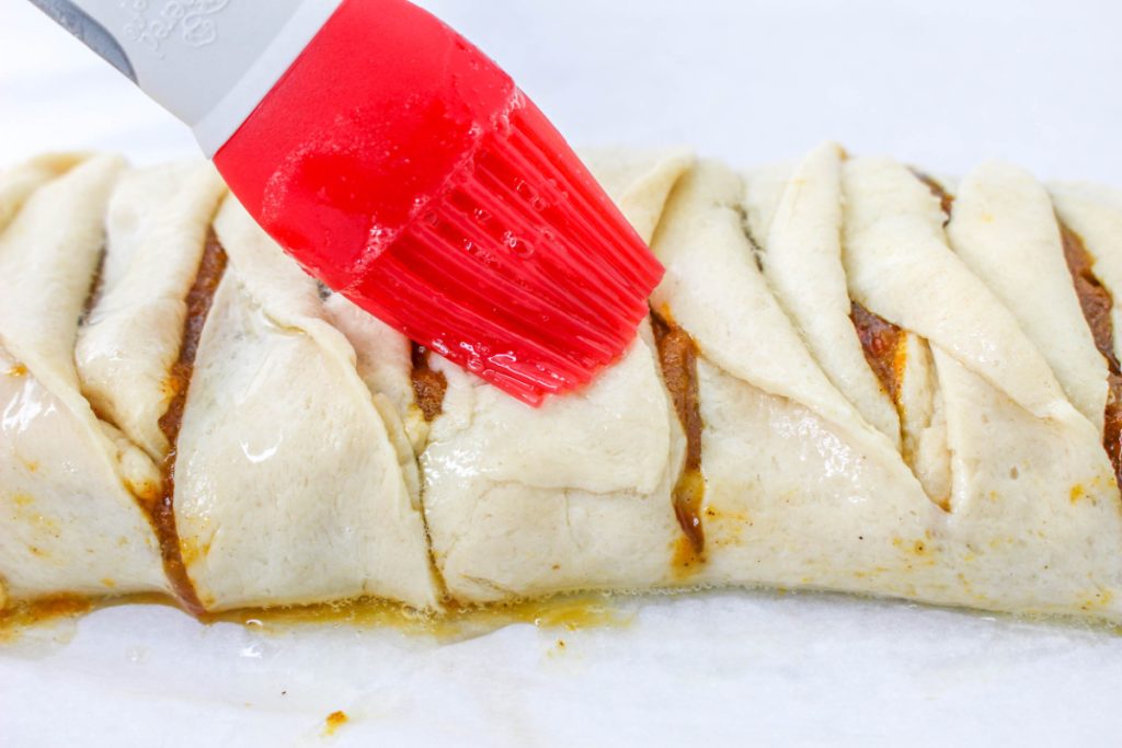 Easy Pumpkin Pecan Braid - The Rockstar Mommy