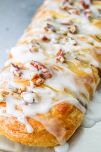 Easy Pumpkin Pecan Braid - The Rockstar Mommy