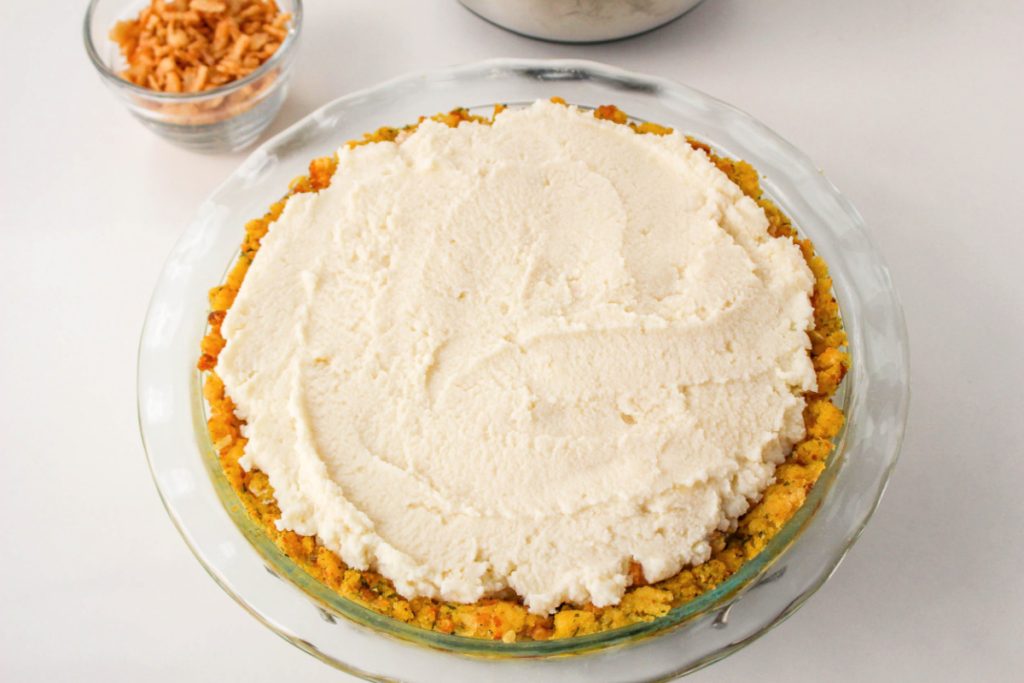 Thanksgiving Turkey Pot Pie with Stuffing Crust - The Rockstar Mommy