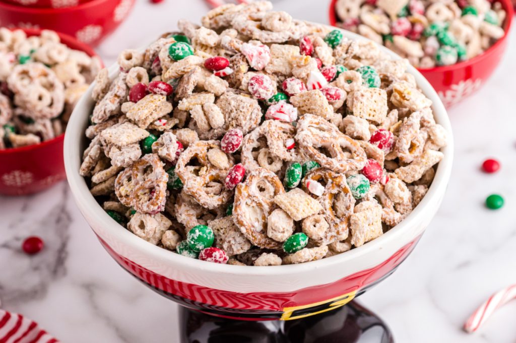 Easy Christmas Chex Mix - The Rockstar Mommy
