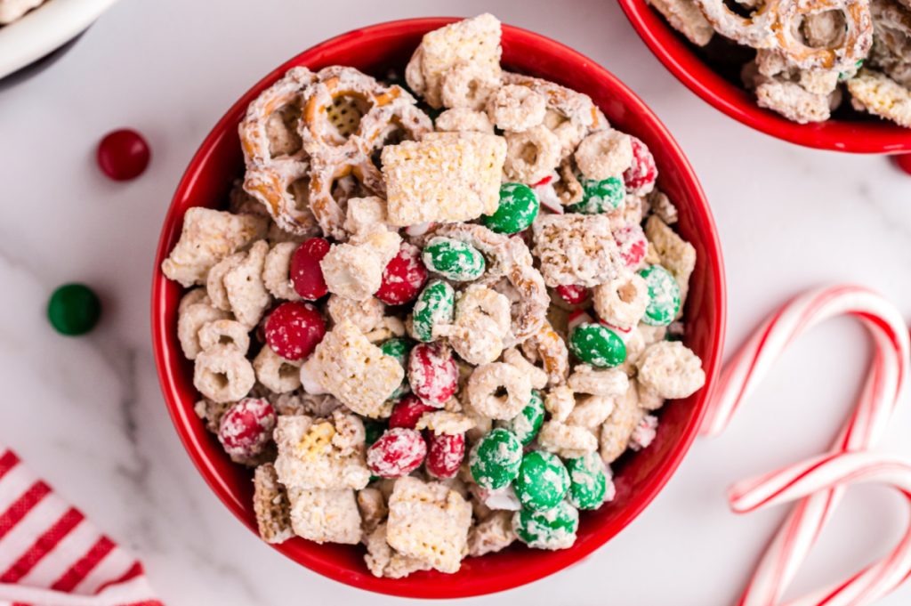 Easy Christmas Chex Mix - The Rockstar Mommy