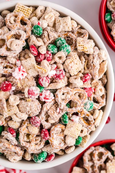 Easy Christmas Chex Mix - The Rockstar Mommy