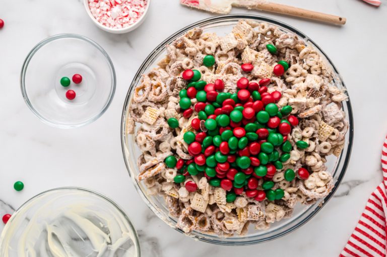 Easy Christmas Chex Mix - The Rockstar Mommy