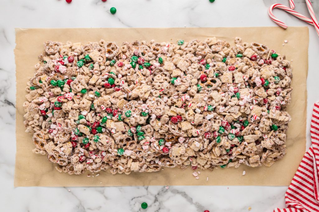 Easy Christmas Chex Mix - The Rockstar Mommy