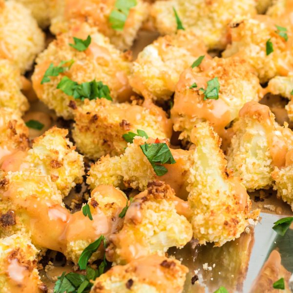 Bang Bang Cauliflower Bites - The Rockstar Mommy