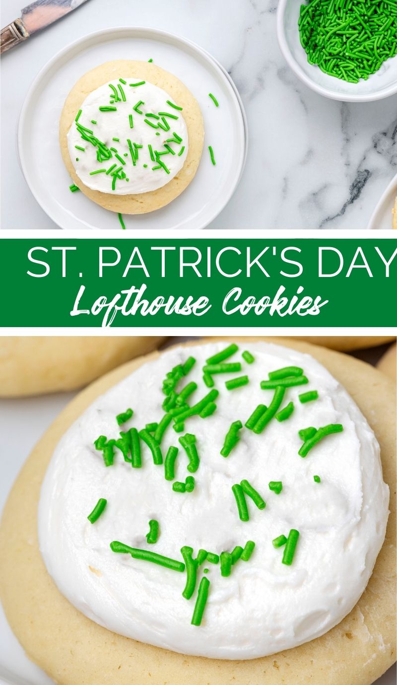 Easy St. Patrick's Day Lofthouse Cookies - The Rockstar Mommy