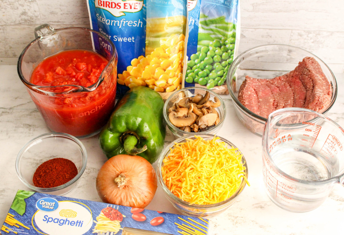 Church Supper Spaghetti Casserole - The Rockstar Mommy