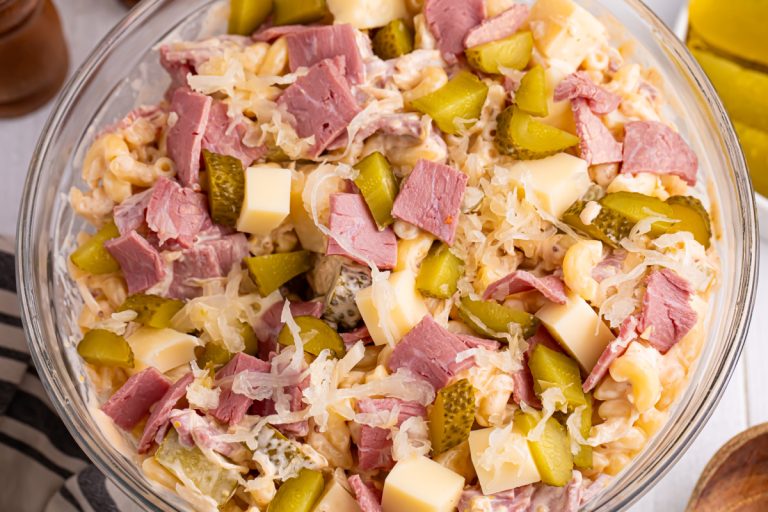 Reuben Pasta Salad - The Rockstar Mommy