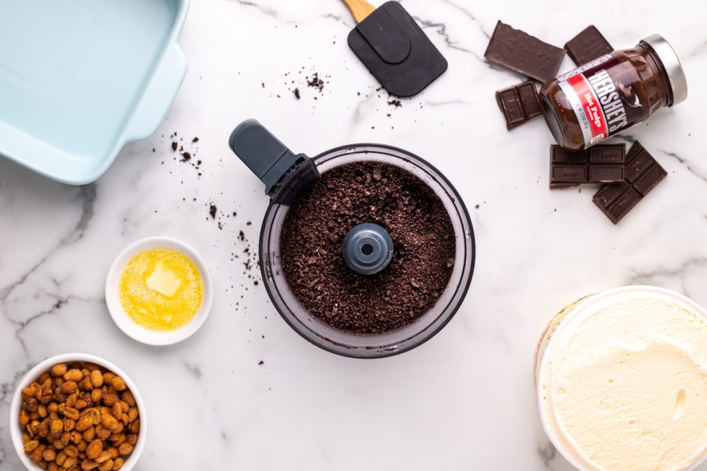 Buster Bar Ice Cream Cake - The Rockstar Mommy