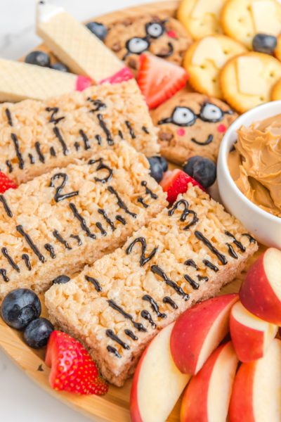 Back To School Themed Snack Board - The Rockstar Mommy